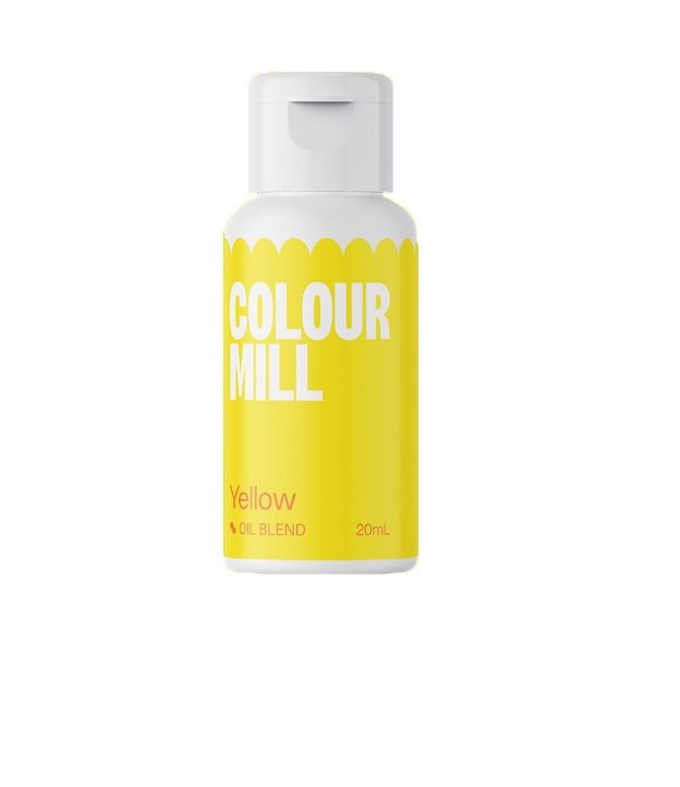 Colour Mill Oil Blend Yellow 20 ml - Fardau's Taarten Plus